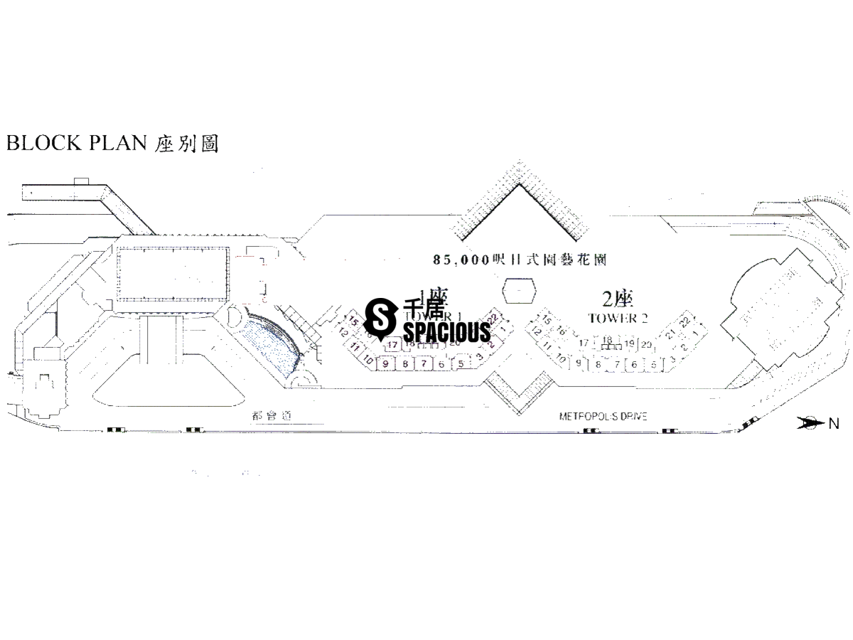 The Metropolis Residence properties for sale or rent｜spacious.hk